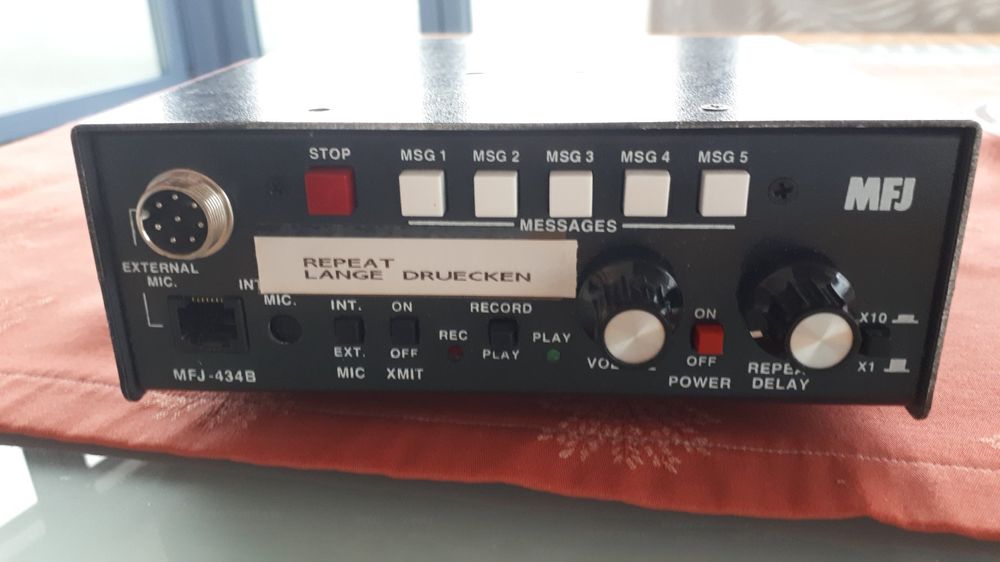 MFJ -434B Voice KEYER ( Recorder ) (Gebraucht) in Arlesheim für CHF 110 ...