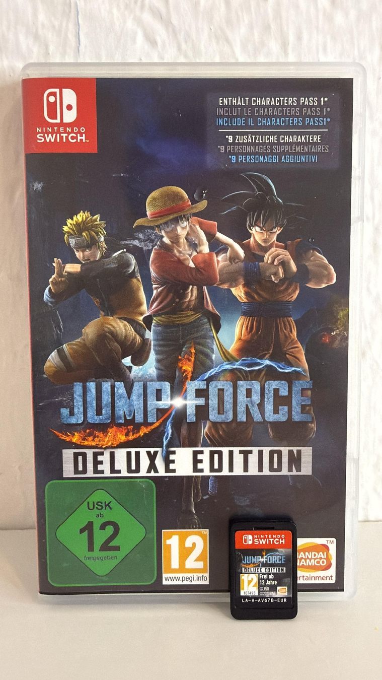 Jump Force Deluxe Edition for Nintendo Switch, complete! (Gebraucht) in ...