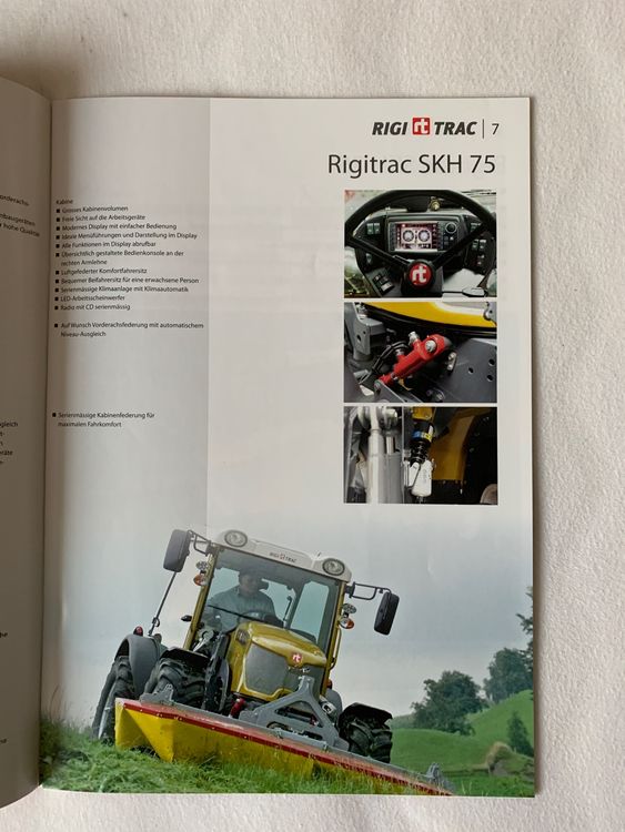 RIGI TRAC Prospekt / Traktor (Neu (gemäss Beschreibung)) in Lienz für ...