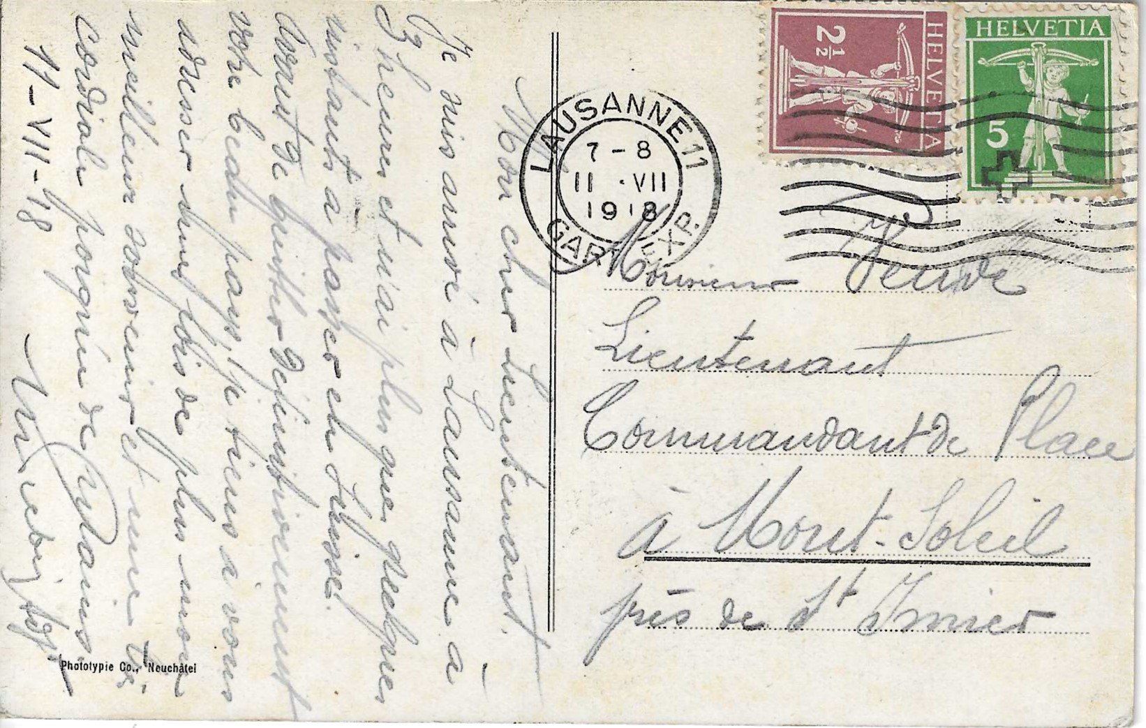 Lausanne - Caserne de la Pontaise (Gebraucht) in Savagnier für CHF 6 – mit Lieferung auf Ricardo ...