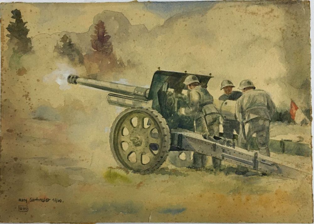 Hans Gartmeier(1910-1986) Aquarell (Gebraucht) in Root für CHF 235 – mit Lieferung auf Ricardo ...