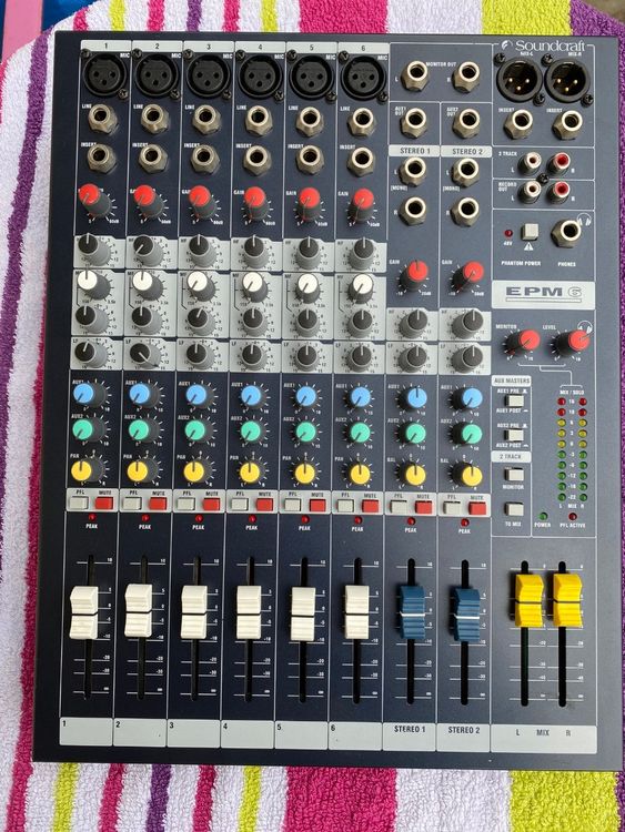 Soundcraft EPM6 Analoger Mixer (Gebraucht) in für CHF 125 – mit ...