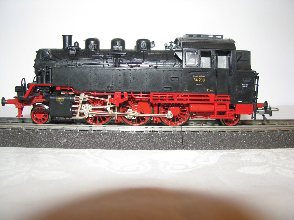 Fleischmann Nr. 4063 - Tenderlok BR 64 der DB - Spur H0 (Gebraucht) in ...