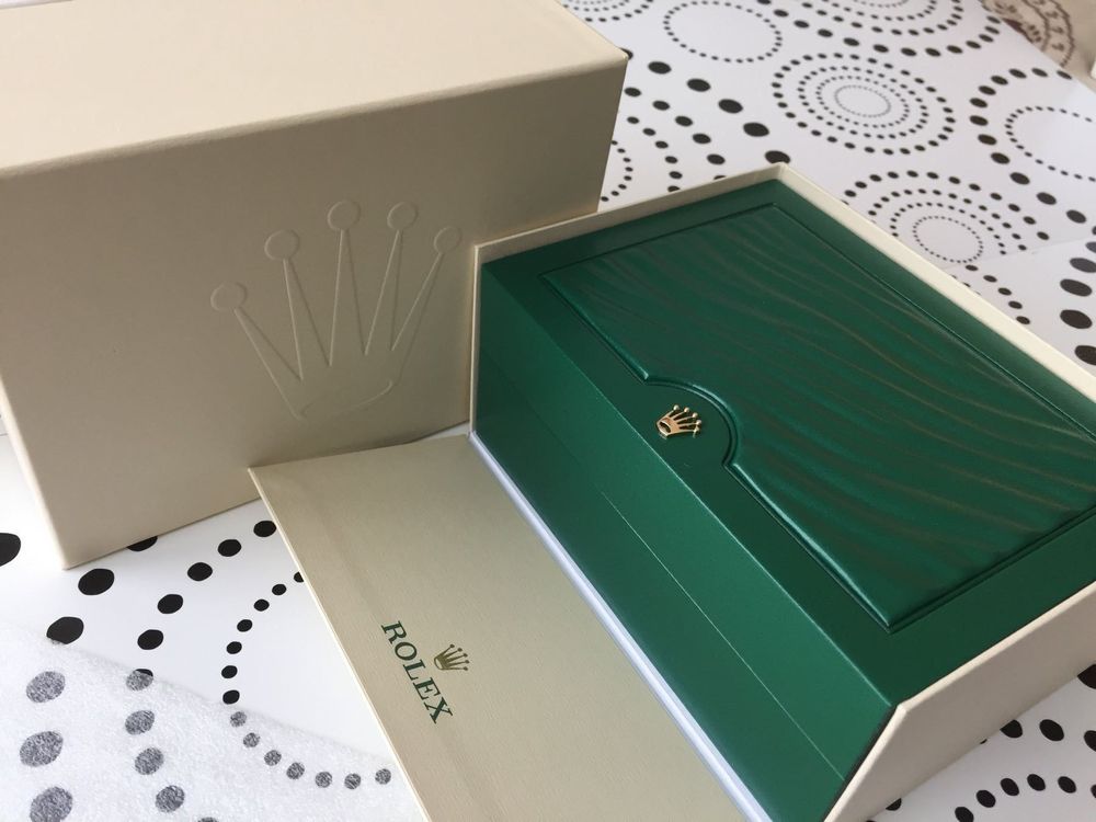 ROLEX ORIGINAL - M WATCH CASE BOX ECRIN SCHACHTEL - NEW !!! (Neu ...