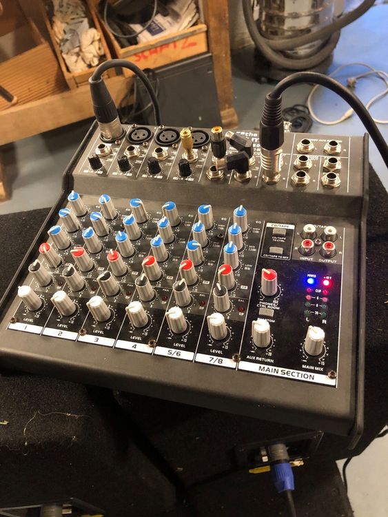 The t.mix MIX 802 8 Kanal Mischpult (Gebraucht) in Oberaach für CHF 59 ...