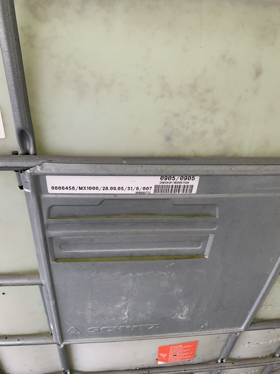 GpWassertank gebraucht 1000L - guter Zustand für Garten (Gebraucht) in Nebikon für CHF 5 – nur ...