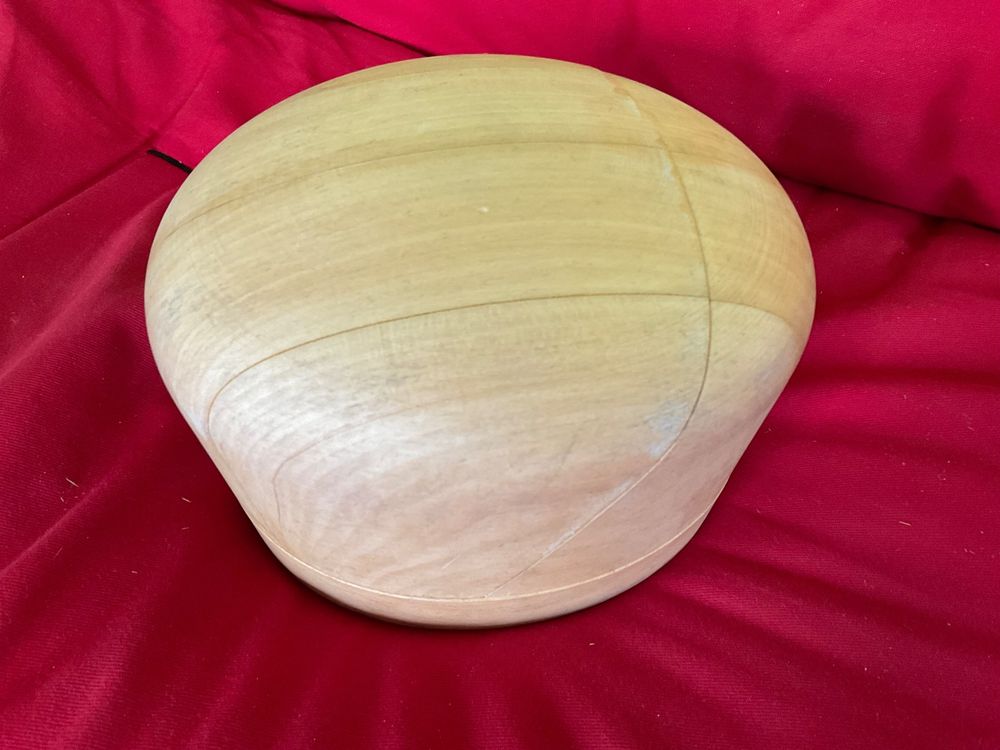 Hutform / Filzform / Hutmacherform aus Holz, 3-teilig (Gebraucht) in ...