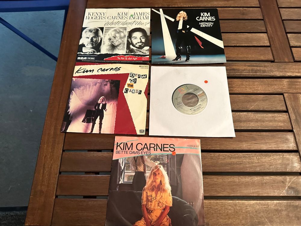CARNES KIM KENNY ROGERS JAMES INRAM Single Sammlung 7" | Kaufen auf Ricardo