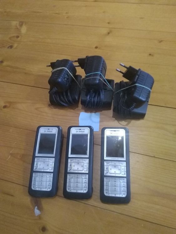 Mitel DECT Telefon 632d - 3 Stück (Gebraucht) in für CHF 210 – mit ...