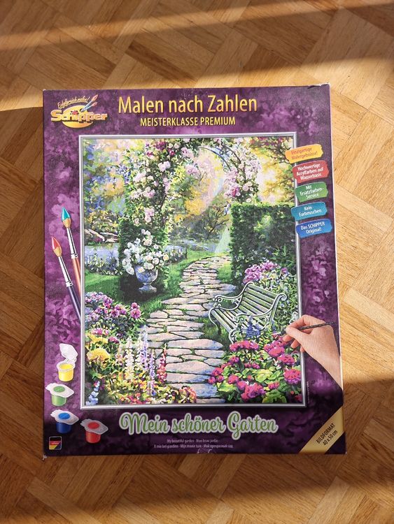 Malen nach Zahlen "Mein schöner Garten" Set Frühling (Neu (gemäss Beschreibung)) in Bern für CHF ...
