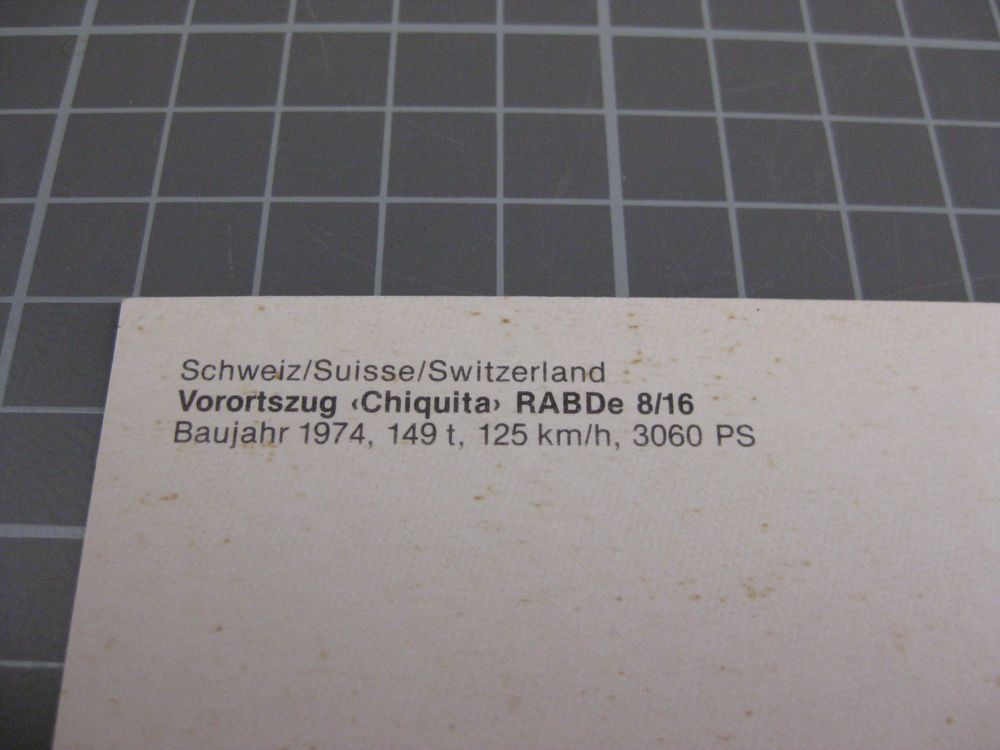 AK Viadukt mit Chiquita (Neu (gemäss Beschreibung)) in Malters für CHF 7 – mit Lieferung auf ...