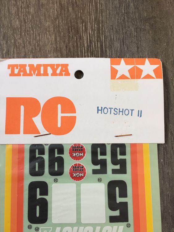 Tamiya Hotshot 2 Decals (Neu und originalverpackt) in für CHF 60 – mit ...