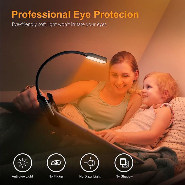 Leselampe Akku stufenlos Dimmbar Warm & Kalt 16x Led USB C (Neu und originalverpackt) in Hundwil ...