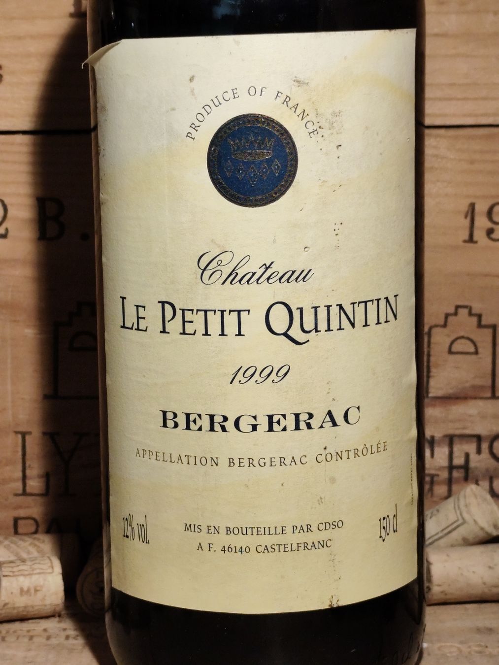 1999 Magnum Flasche Château Le Petit Quintin Bergerac (Neu und ...