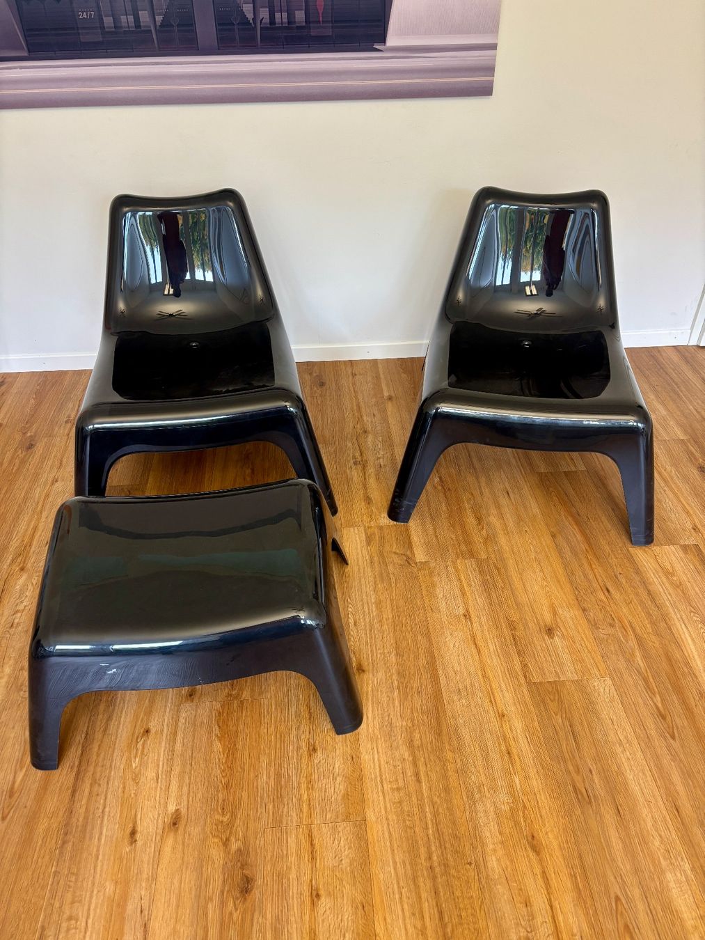 IKEA PS VAGÖ Gartenstühle + Fussteil – top Zustand (Gebraucht) in ...