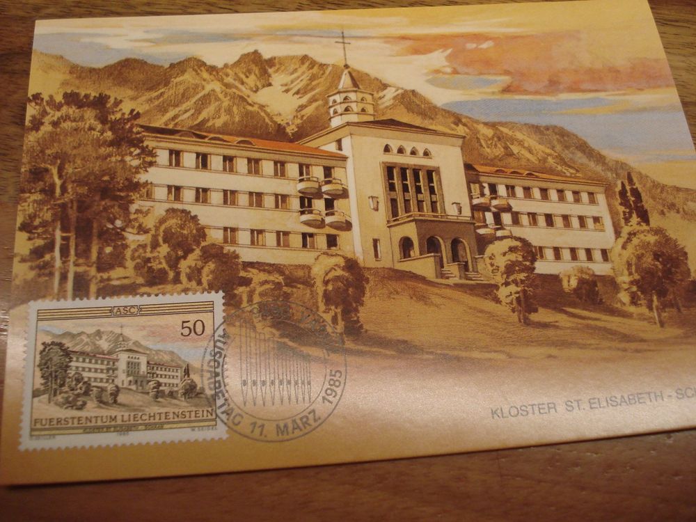 Liechtenstein 1985, Satz Maximumkarten, Orden und Klöster | Kaufen auf Ricardo