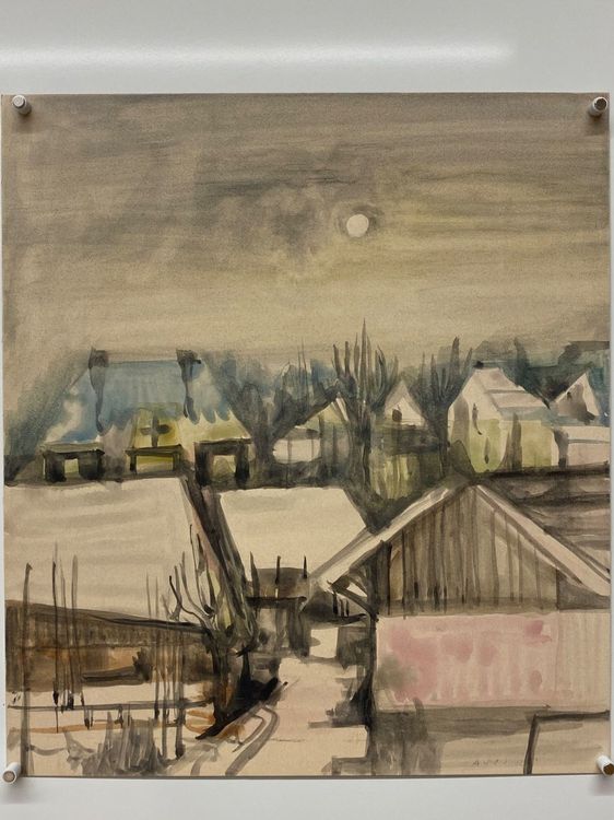 Lisa Maurer Original Aquarell CH-Künstlerin 1930 - 2005 (Gebraucht) in ...