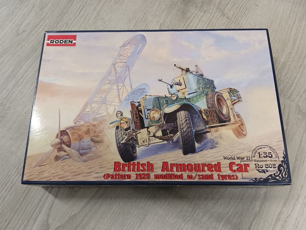 Roden 1/35 British Armoured Car (Neu und originalverpackt) in VETROZ ...