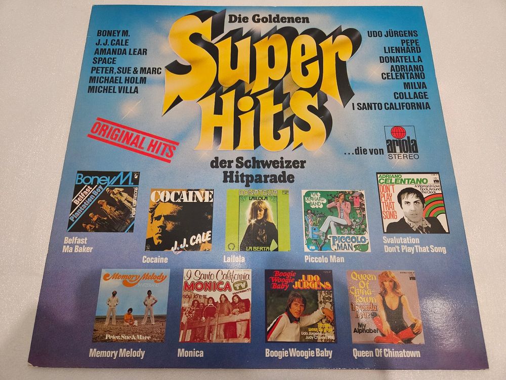 Die Goldenen Super Hits Der Schweizer Hitparade ( LP, Pop ) | Kaufen auf Ricardo