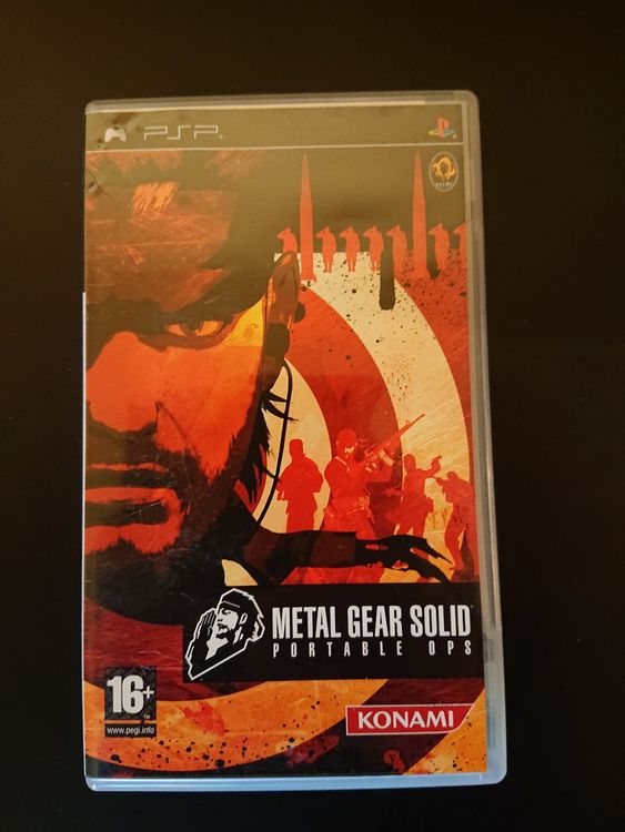 Sony PSP - Metal Gear Solid Portable Ops - FR - komplett | Kaufen auf ...