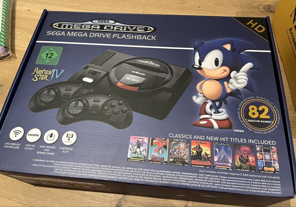 Sega Mega Drive Flashback HD Console 82 Games (Neu (gemäss Beschreibung ...