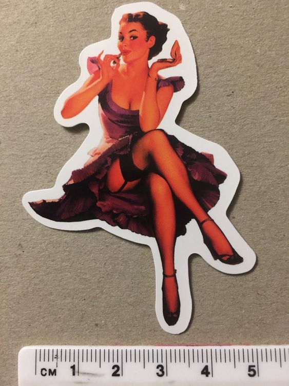 Pin up Pinup Girl Aufkleber Sticker Nr 14 | Kaufen auf Ricardo