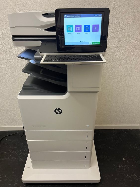 HP Color LaserJet Flow-MFP E67560z, Top A4 Color MFP (Gebraucht) in ...