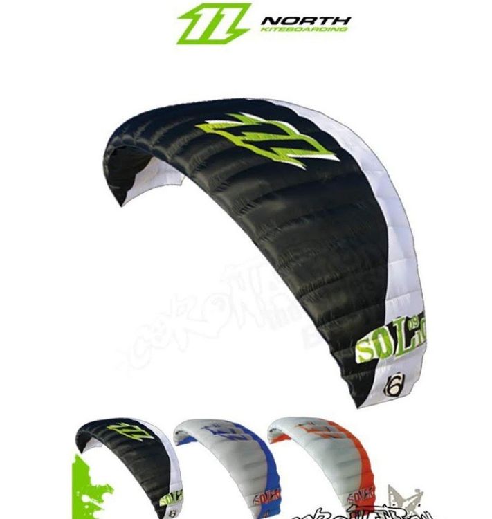 SnowKite 4m, Bar, North Solid , Landkite, Trainerkite (Gebraucht) in ...