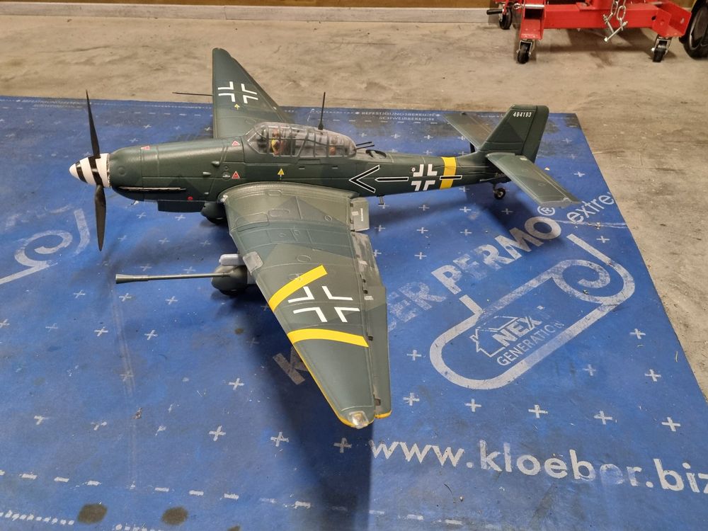 Junkers Ju-87D Stuka rc flugzeug (Gebraucht) in Savièse für CHF 50 ...