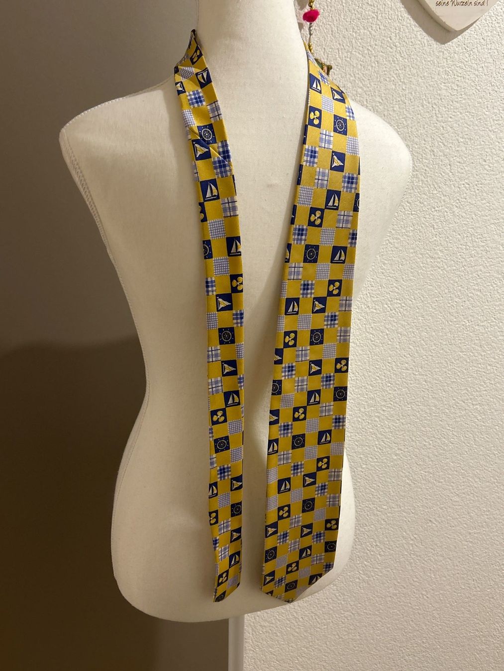 Krawatte Nautik Motiv von Le monde des accessoires100% Seide (Neu und ...