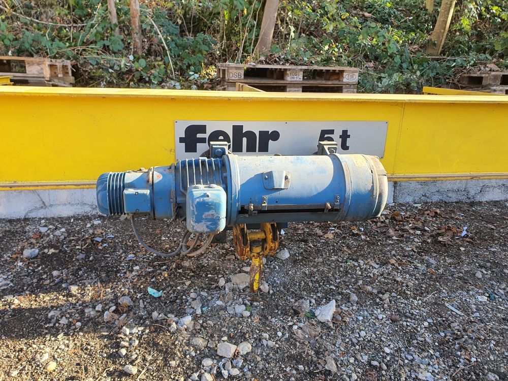Hallenkran Fehr 5 to inkl. Kranbahnen! (Gebraucht) in Lichtensteig für ...