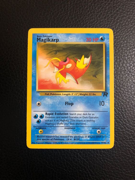Team Rocket Magikarp 47/82 ab 1 (Gebraucht) in Paradiso für CHF 1 – mit ...