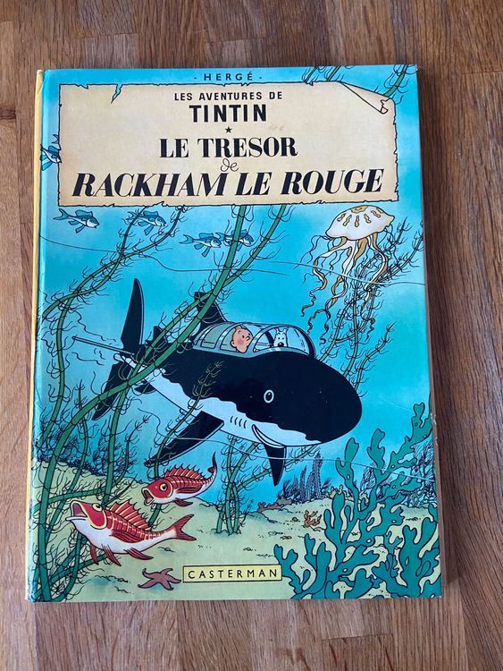 Tintin le Trseor de Rackham Le Rouge Ancienne édition (Gebraucht) in ...