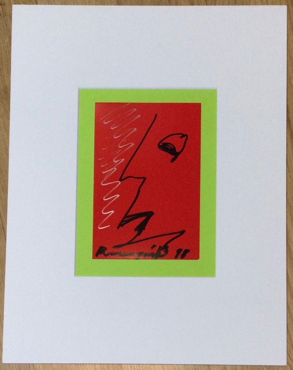 Sehr Interessante Mischtechnik Unleserlich Signiert (Gebraucht) in Root für CHF 5 – mit ...