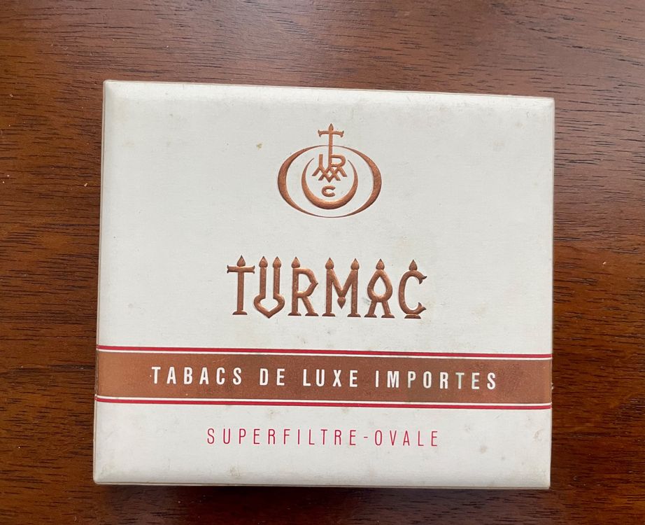 TURMAC superfiltre ovale Zigaretten Kartonschachtel Zürich | Kaufen auf ...