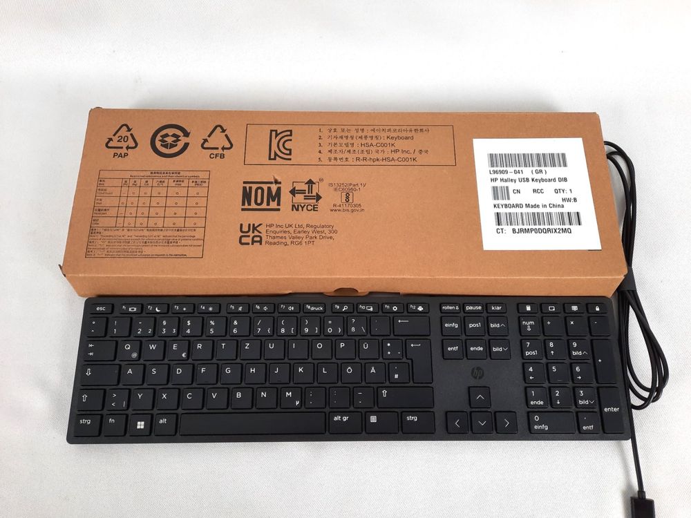HP Halley USB Keyboard (Neu (gemäss Beschreibung)) in Beinwil am See ...