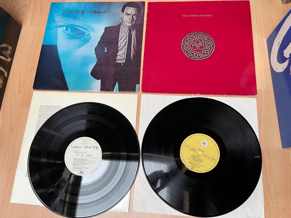 King Crimson & Robert Fripp - 2 kultige Vinyl Alben (Gebraucht) in ...