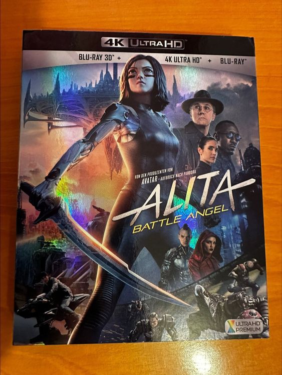 Alita: Battle Angel Blu-ray UHD 4K, 3D (3 Discs) (Neu (gemäss Beschreibung)) in Unterkulm für ...