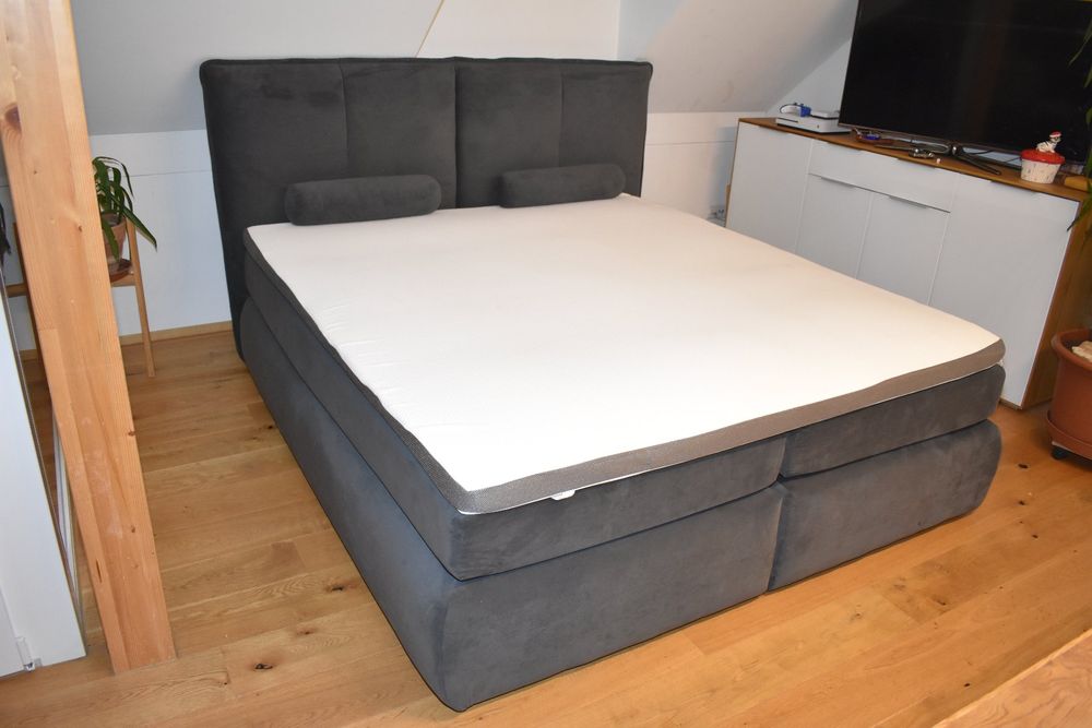 Boxspringbett 180/200 LIEFERUNG/MONTAGE! (Gebraucht) in Mels für CHF ...