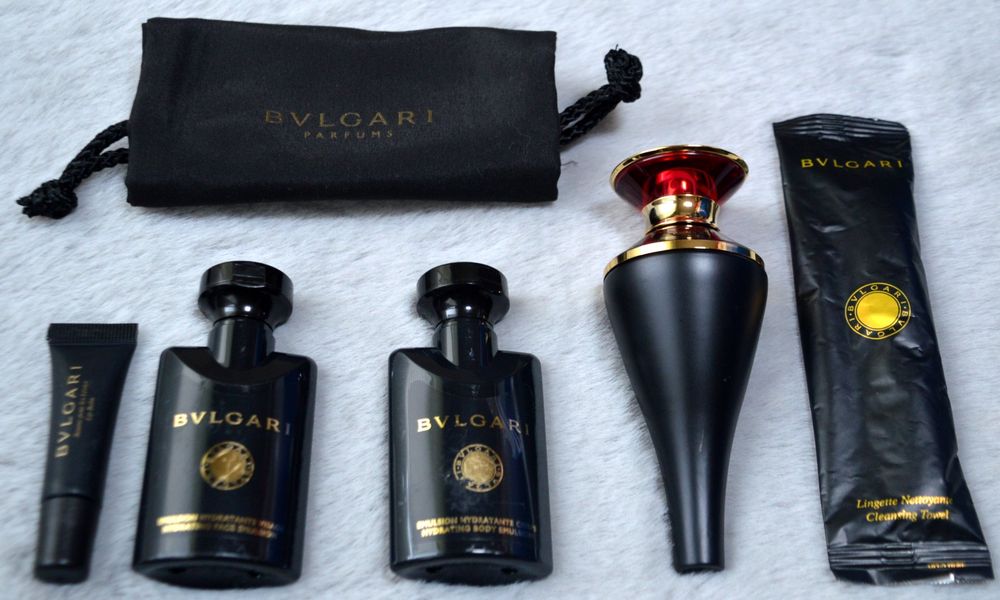 EdP Bvlgari Rubinia 30ml, 2 x Body Emulsion, Lip Balm (Neu (gemäss ...