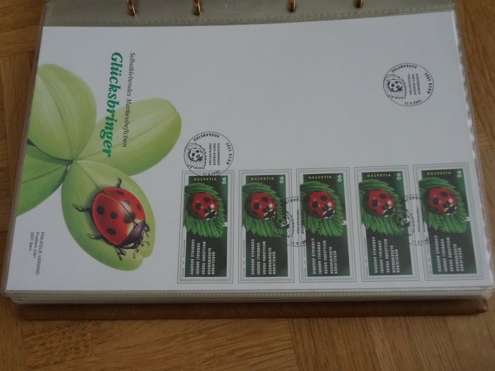 FDC 2002 Glücksbringer LUXUSBRIEF | Kaufen auf Ricardo