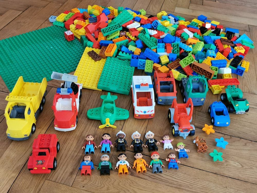 5,5 kg Lego Duplo Fahrzeuge, Platte etc. (Gebraucht) in Derendingen für ...
