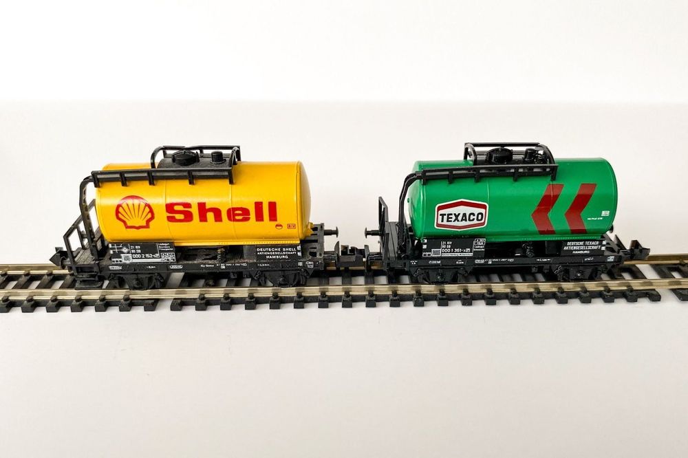 Minitrix Kesselwagen N Shell / Texaco (Gebraucht) in für CHF 4 – mit ...