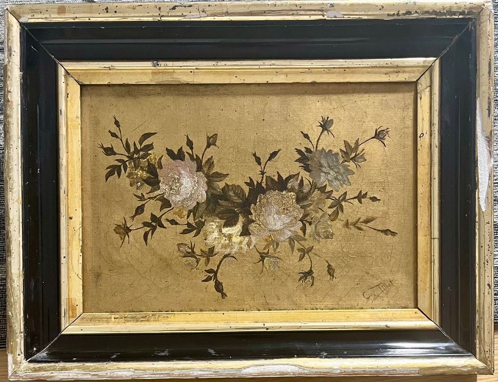Charles Tillot (1825-19877) Blumen Gemälde | Kaufen auf Ricardo