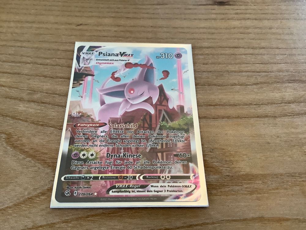 Pokémon Karte Psiana Vmax Altart | Kaufen auf Ricardo