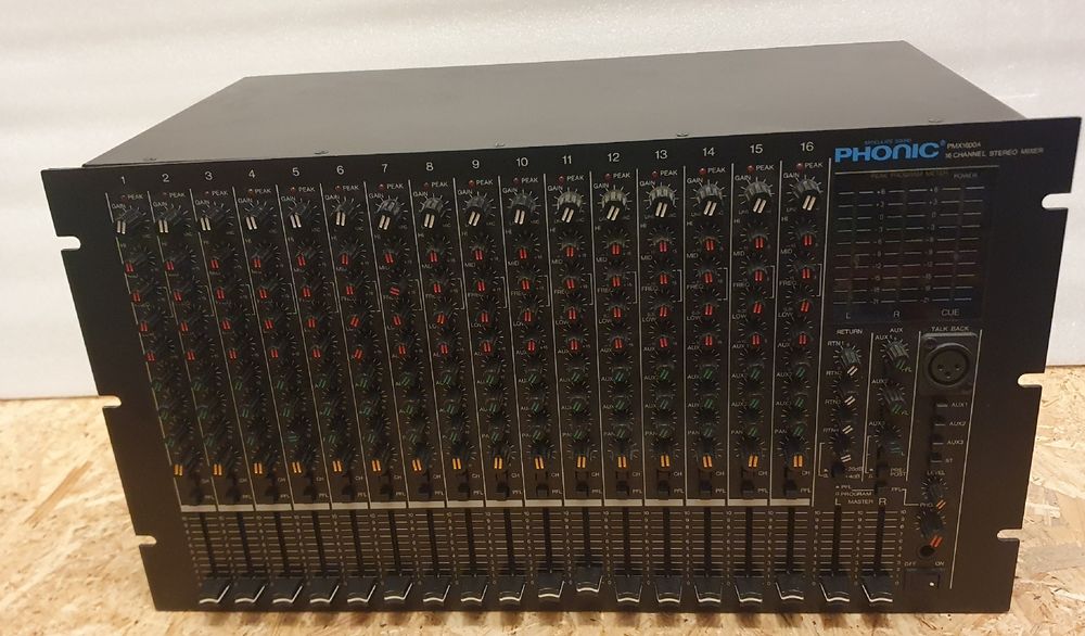 Phonic PMX-1600A Stereo Mixer (Gebraucht) in Pfäffikon ZH für CHF 55 ...