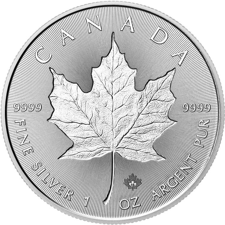1 Unze Silbermünze Maple Leaf