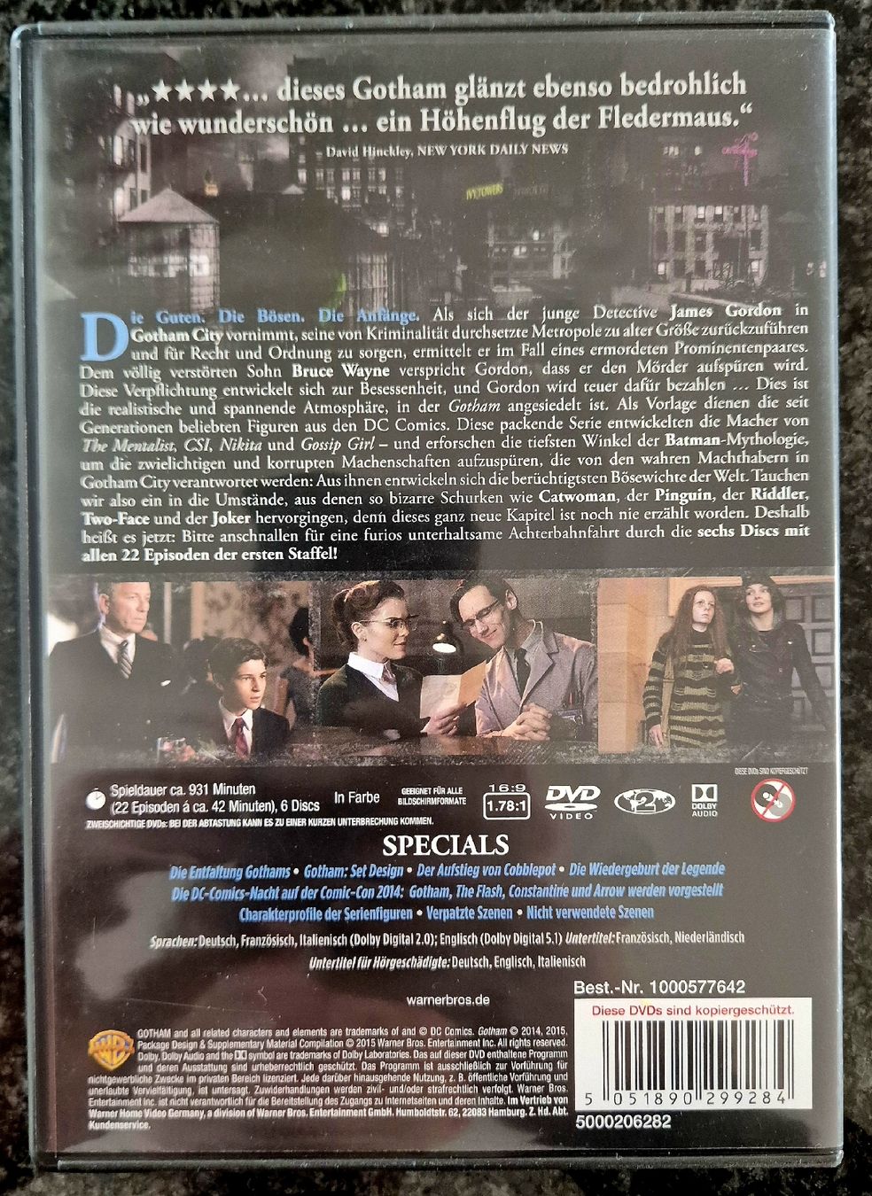 Gotham Staffel 1 DVD Box - Top Zustand - Jetzt sichern! (Gebraucht) in ...