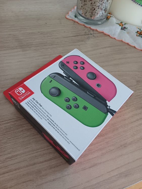 JOY-CON ORIGINAL EN BOX IN OVP NINTENDO SWITCH (Neu (gemäss ...