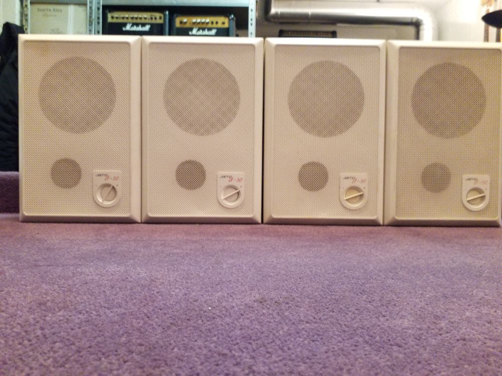 4 Jamo U-50 Lautsprecher weiss 8 Ohm 50 Watt (Gebraucht) in Zürich für ...